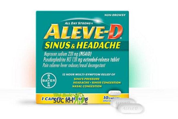 Aleve là thuốc gì? Tác dụng, cách sử dụng và giá bán?