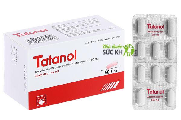 Thuốc Tatanol 500mg: công dụng, liều dùng, những lưu ý và giá bán