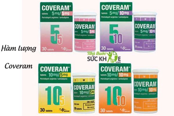 Thuốc Coveram trị cao huyết áp: công dụng, liều dùng và giá bán