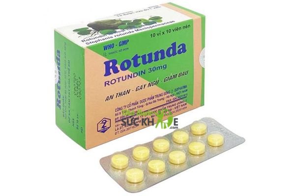 Thuốc trị mất ngủ Rotunda: công dụng, liều dùng và giá bán