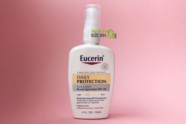 TOP 12 kem chống nắng Eucerin được bác sĩ da liễu khuyên dùng