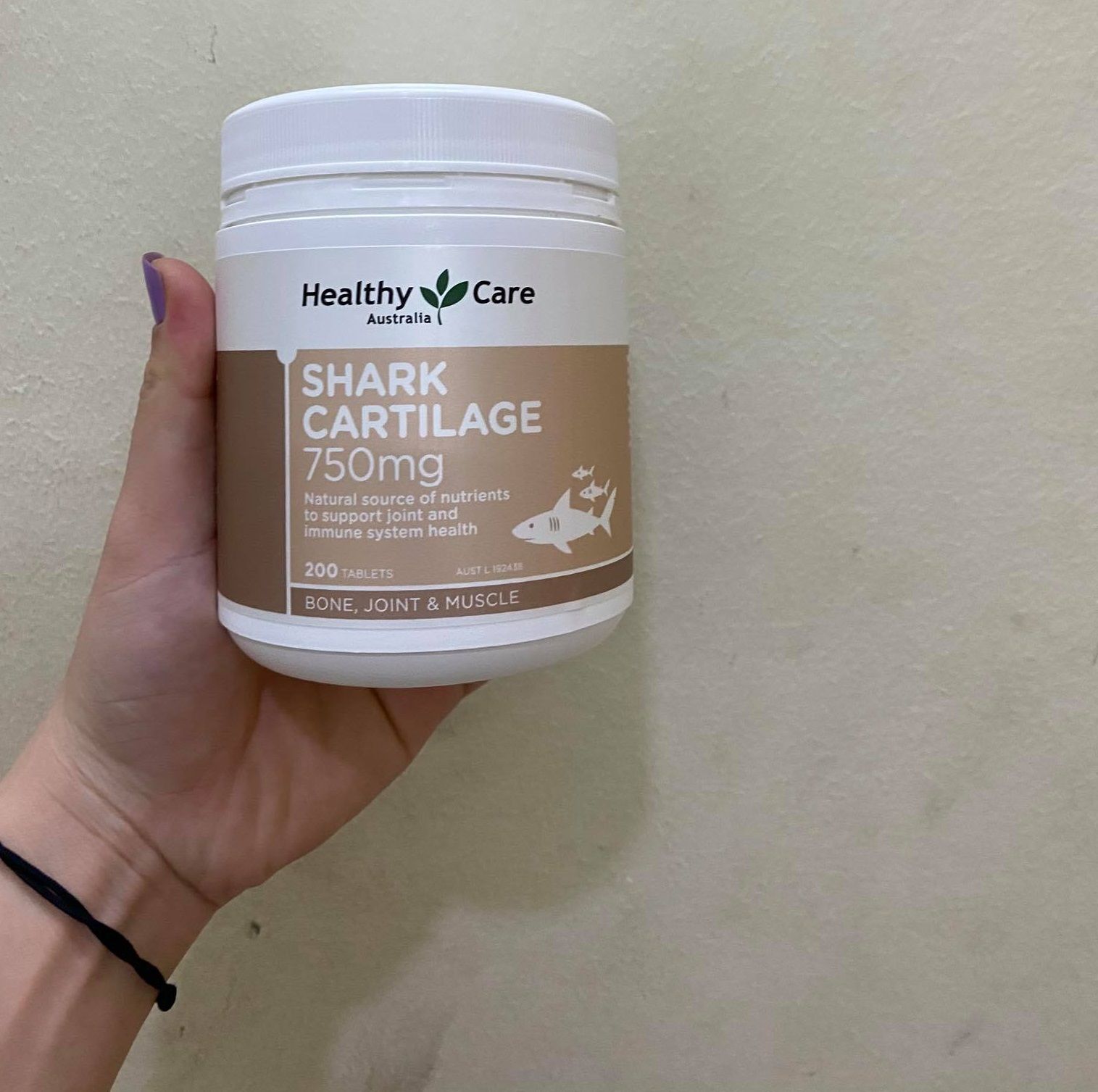 Sụn Vi Cá Mập Healthy Care 750mg Chính Hãng Của Úc