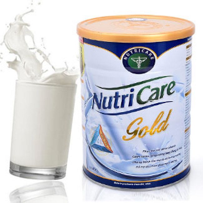 Sữa Nutricare Gold bồi bổ sức khỏe cho người ốm, hấp thu kém...