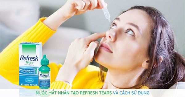 Thuốc nhỏ mắt làm trơn mắt Refresh Tears (15ml) - Nhà Thuốc Đức Tín