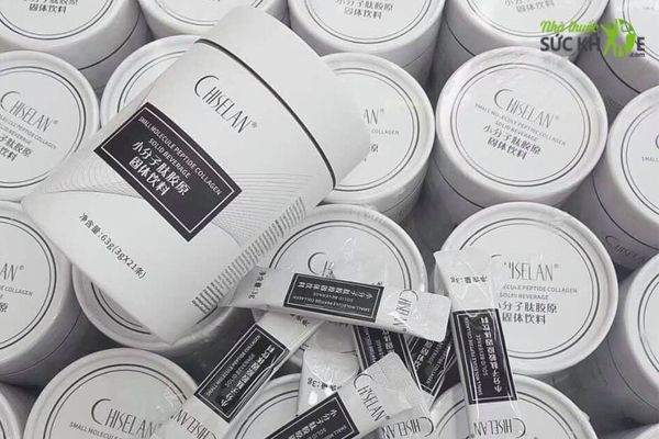 Bột uống trắng da Collagen Chiselan chiết xuất tự nhiên