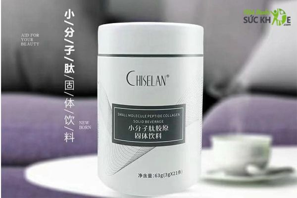Bột uống trắng da Collagen Chiselan chiết xuất tự nhiên