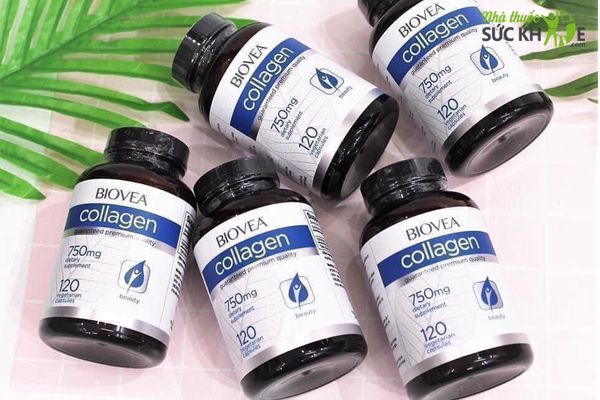 Viên uống Collagen Biovea 750mg 120 viên của Mỹ - Nhà Thuốc Đức Tín