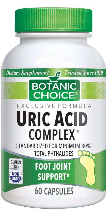 Viên uống Gout Uric Acid Complex 60 viên chính hãng