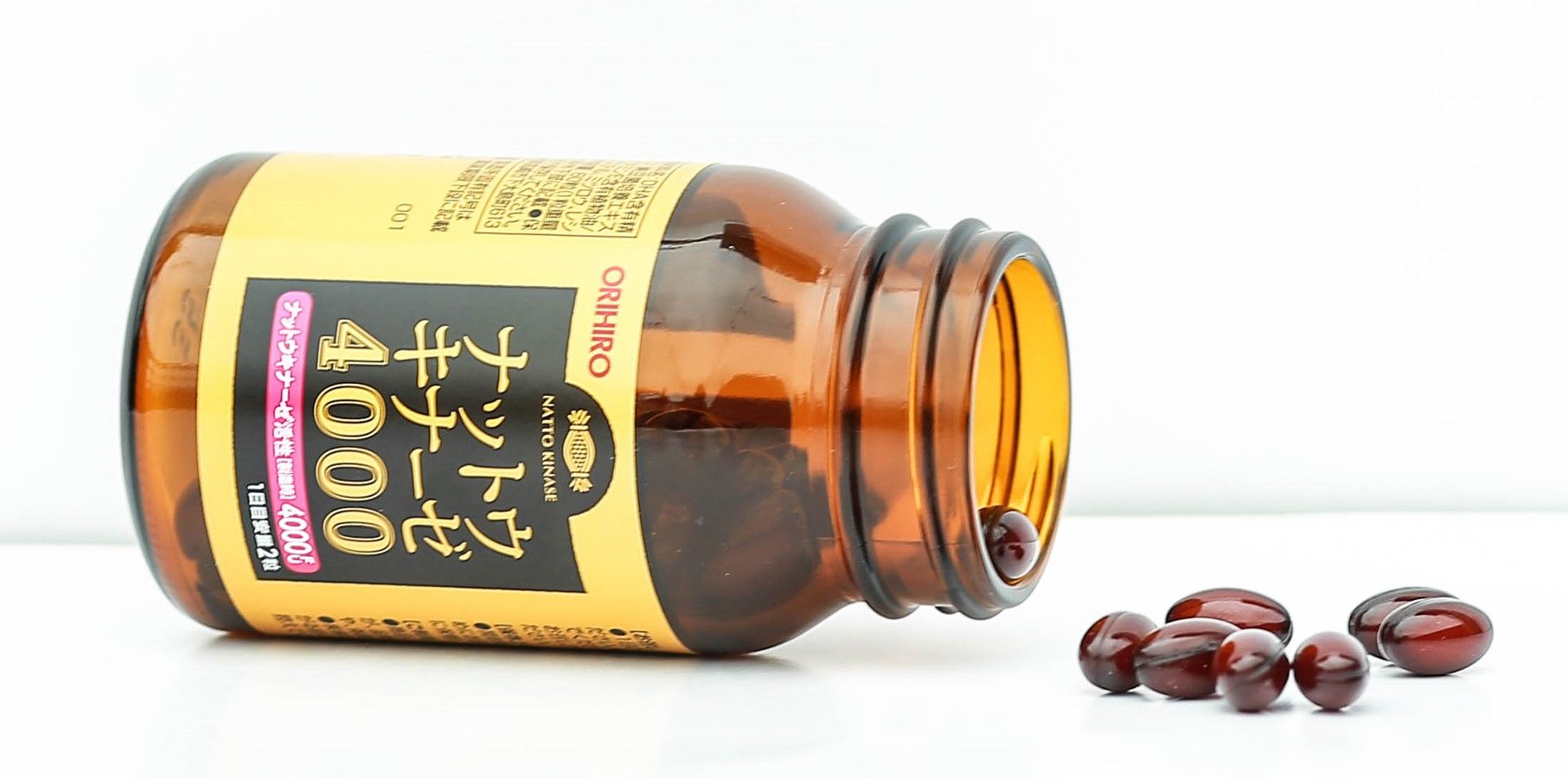 Viên uống Orihiro Nattokinase 4000FU Nhật Bản