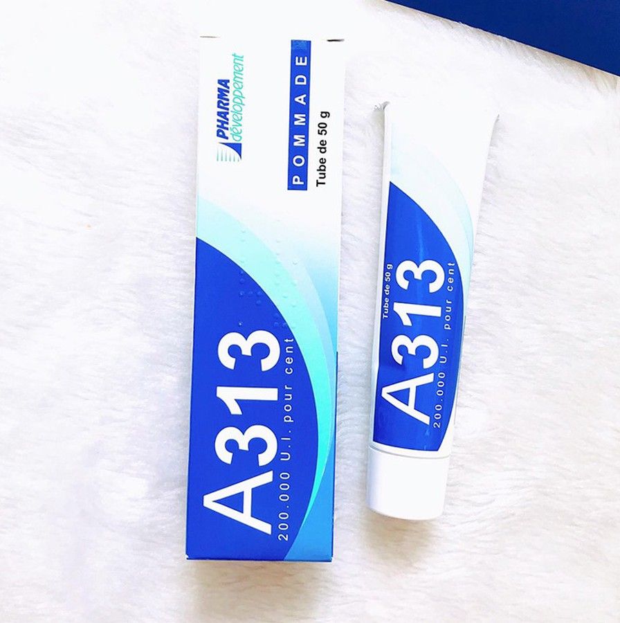 Kem Retinol A313 Pommade hỗ trợ ngừa mụn, trẻ hóa da