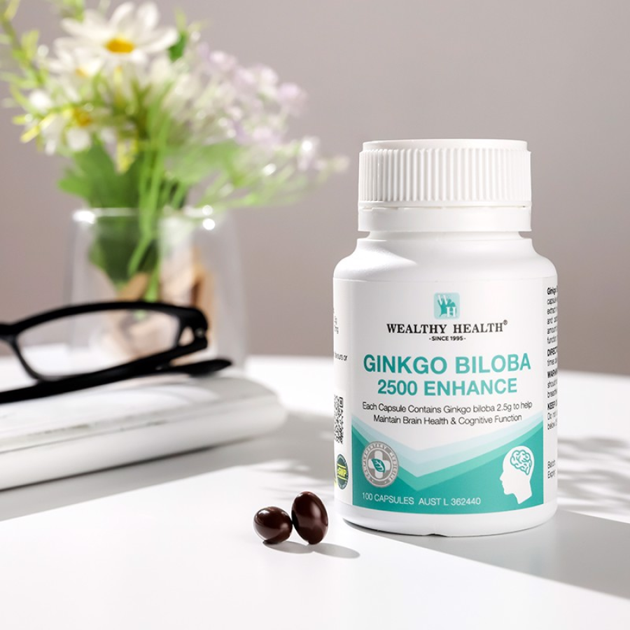 Viên uống Wealthy Health Ginkgo Biloba 2500 Enhance
