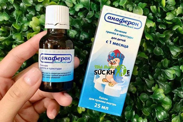 Siro Anaferon cho bé từ 1 tháng tuổi chính hãng của Nga