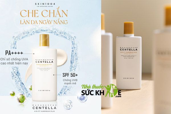Kem chống nắng Centella Skin1004 SPF50+ PA++++