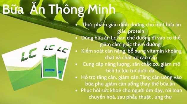 Bột uống dinh dưỡng LC Unicity cho người ăn kiêng