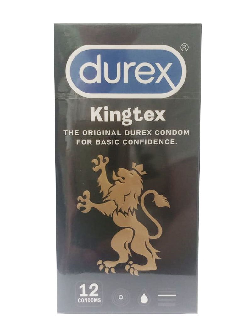 Bao cao su Durex Kingtex Size nhỏ 49mm hộp 12 cái