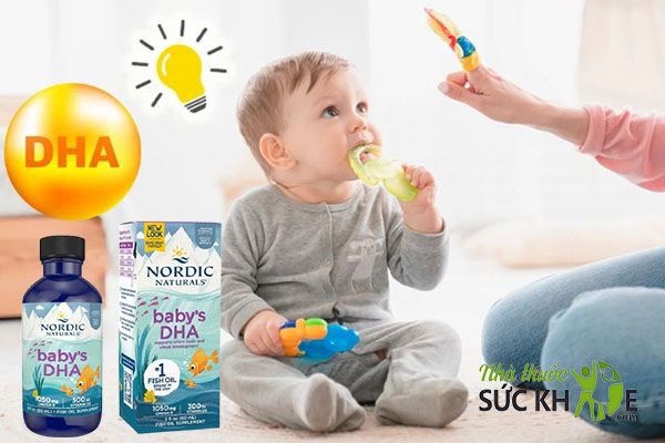 Siro Baby's DHA bổ sung Omega 3 Vitamin D3 cho bé từ sơ sinh