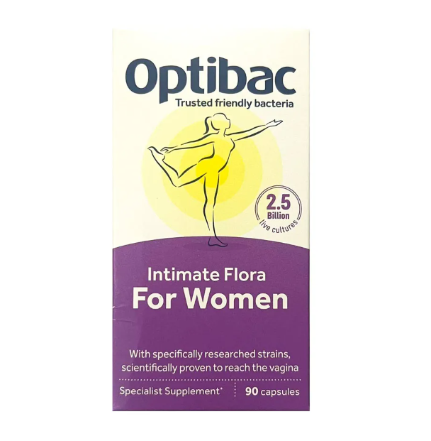 Men vi sinh Optibac Probiotics tím hộp 30 viên, 90 viên của Anh