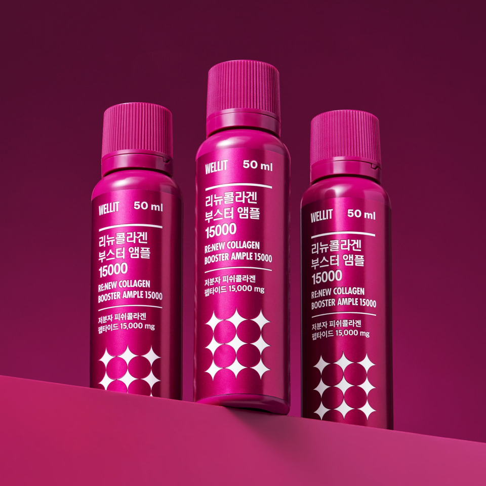 Wellit Renew Collagen Booster Ample 15000mg dạng nước