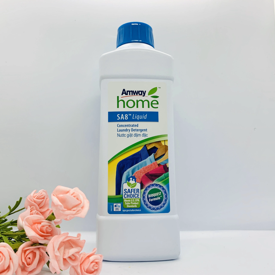 Nước giặt đậm đặc Amway SA8 không phai màu quần áo