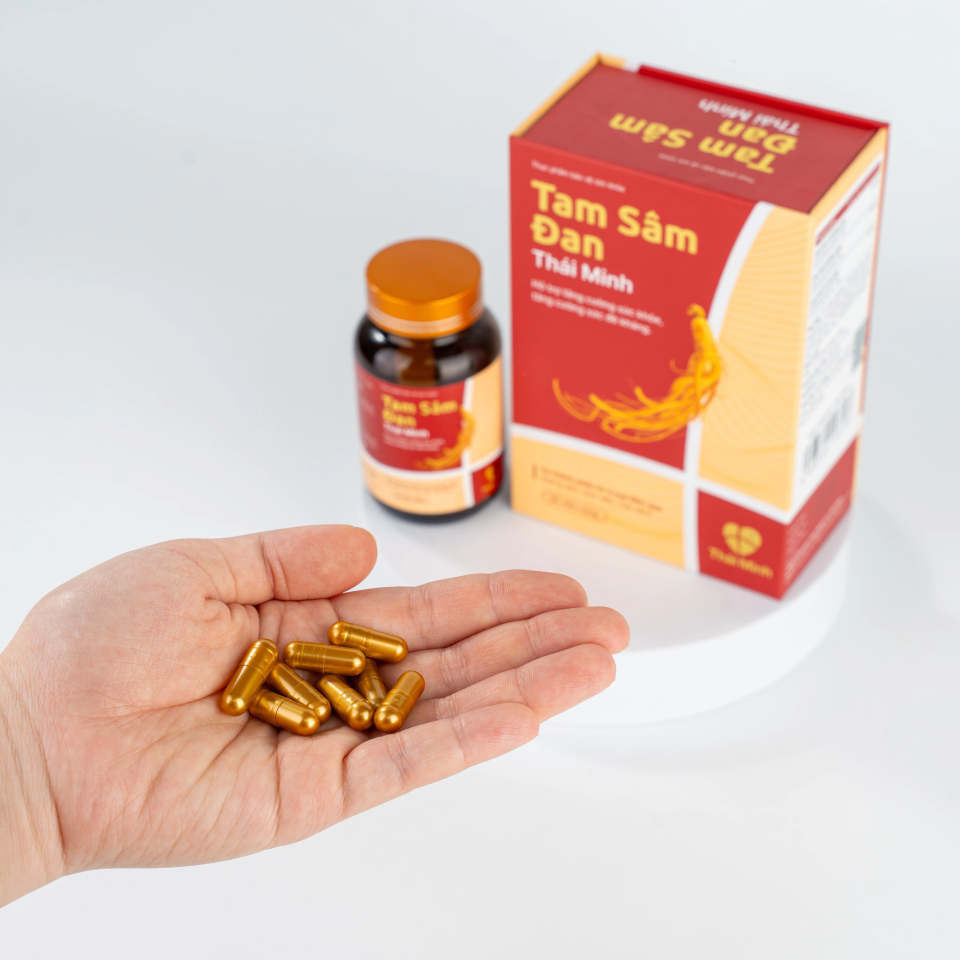Viên Tam Sâm Đan Thái Minh hỗ trợ tăng đề kháng