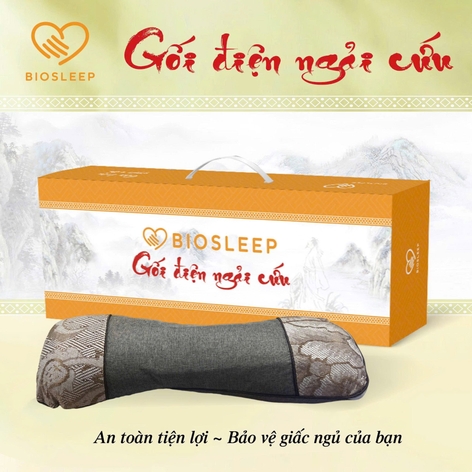 (Hàng công ty) Gối điện ngải cứu Bio Sleep