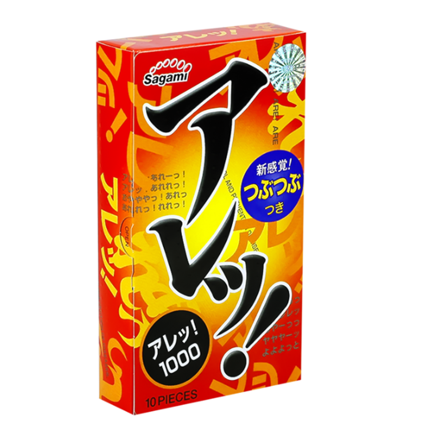 Bao cao su gân gai siêu mỏng Sagami Dotty G Mint Are