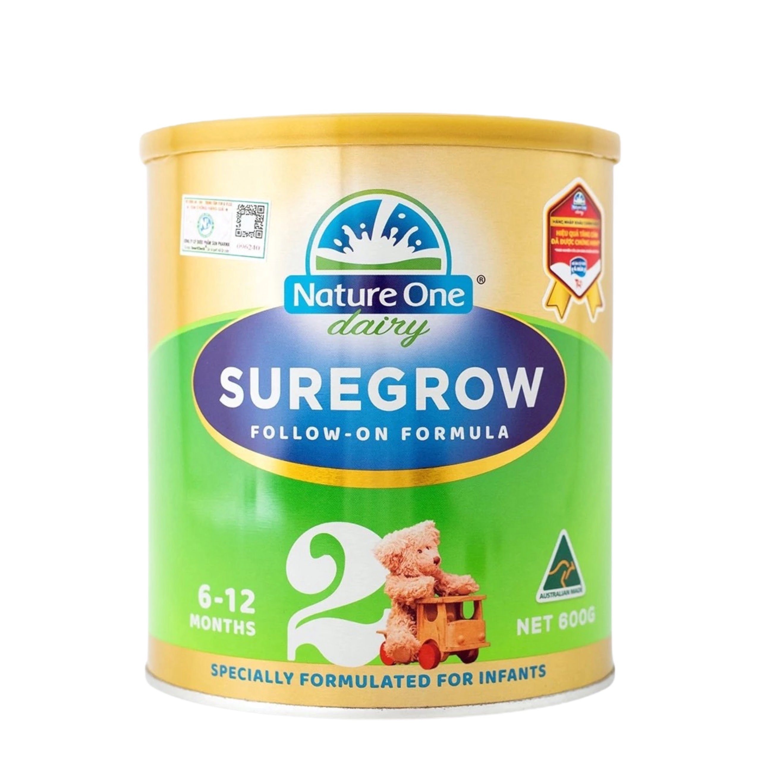 Sữa bột Nature One Dairy SureGrow số 2