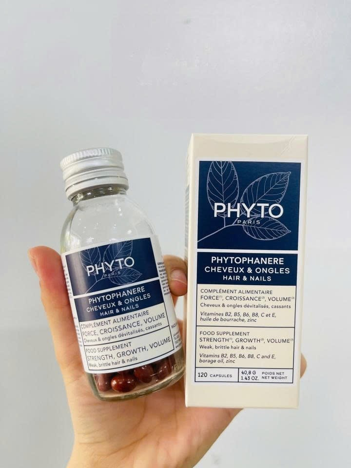 (Hàng nhập khẩu) Viên uống Phyto hỗ trợ nuôi dưỡng tóc và móng