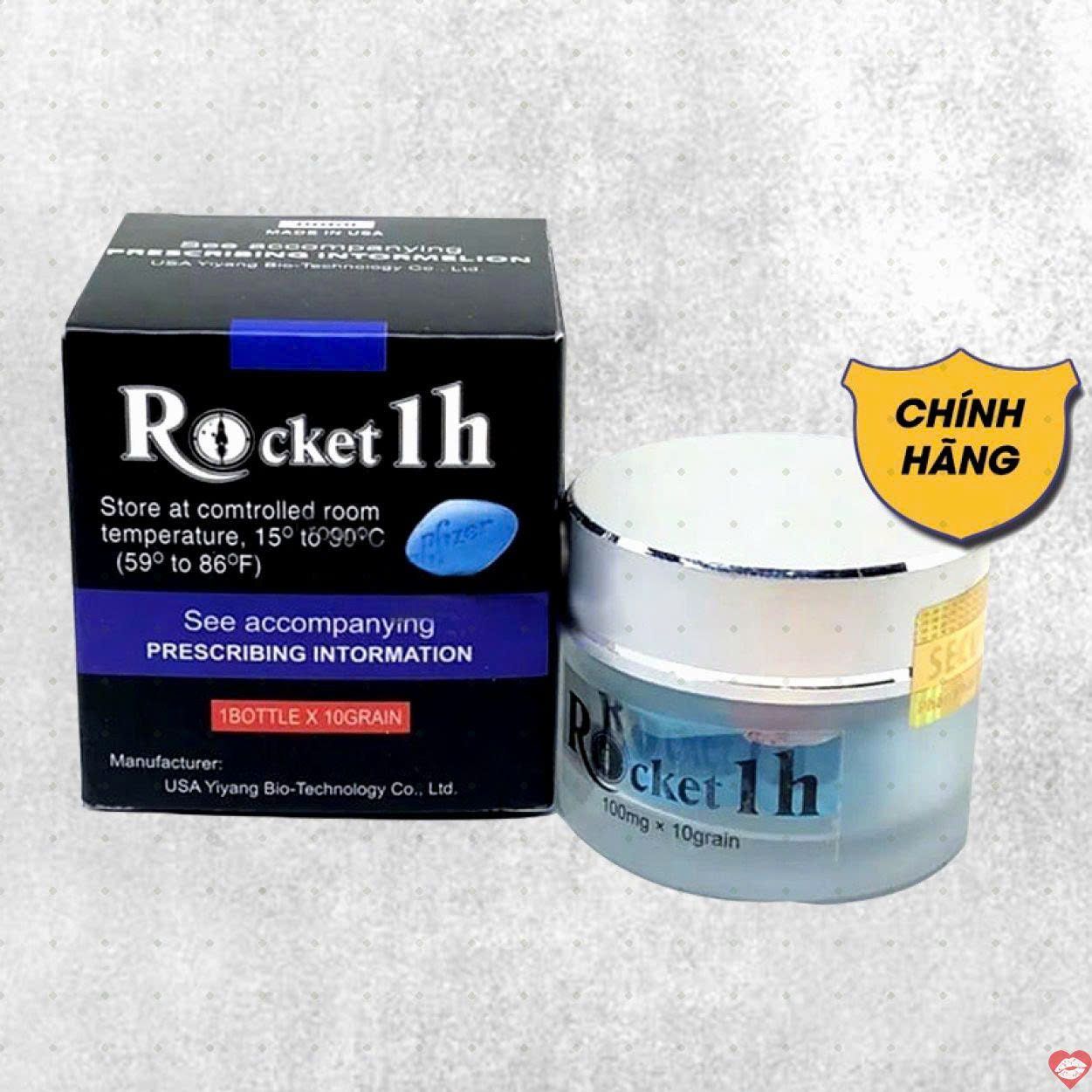 Viên uống hỗ trợ phái mạnh tăng bản lĩnh đàn ông Rocket 1h Mỹ 1