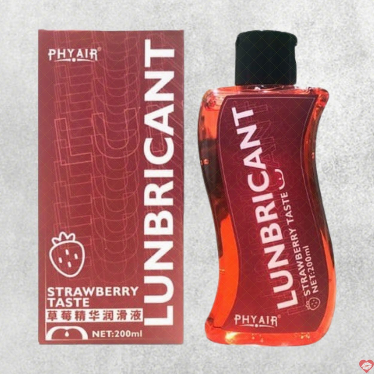 Gel tạo trơn Phyair dâu tươi mát 200ml mềm mượt kích thích