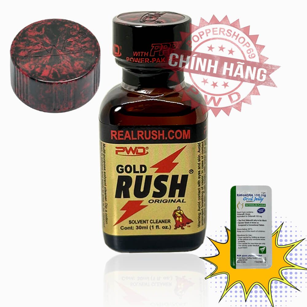 Popper Gold Rush Original 30ml Chính Hãng PWD USA