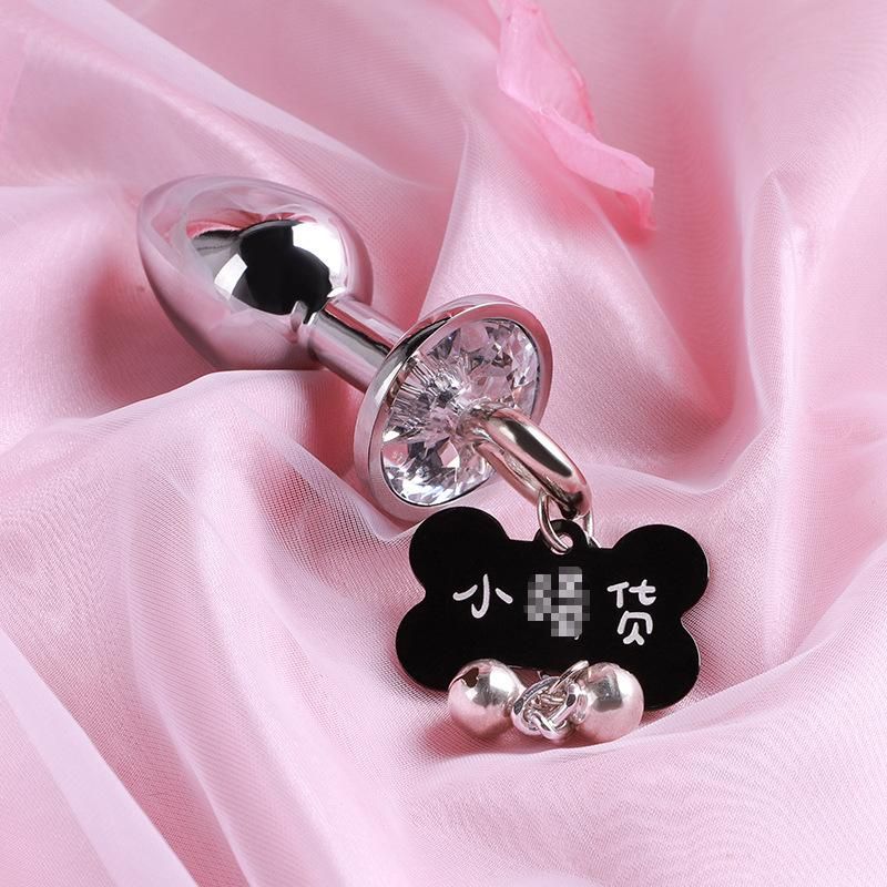 Phích cắm hậu môn inox cao cấp Butt Plug Dog Tag chính hãng