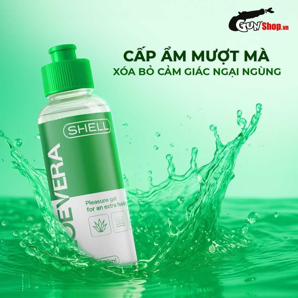 Gel tinh chất lô hội Shell Aloe Vera - Chai 100ml cao cấp chính h