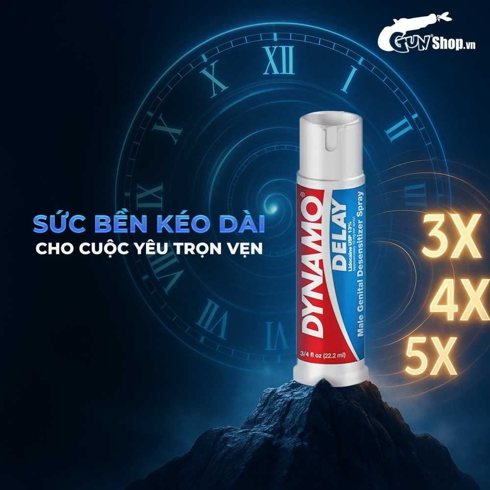 Chai xịt Dynamo Delay kéo dài thời gian - Chai 22ml