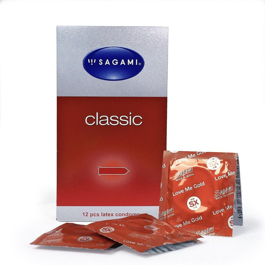 (Hàng công ty) Bao cao su Sagami Classic siêu mỏng, nhiều gel