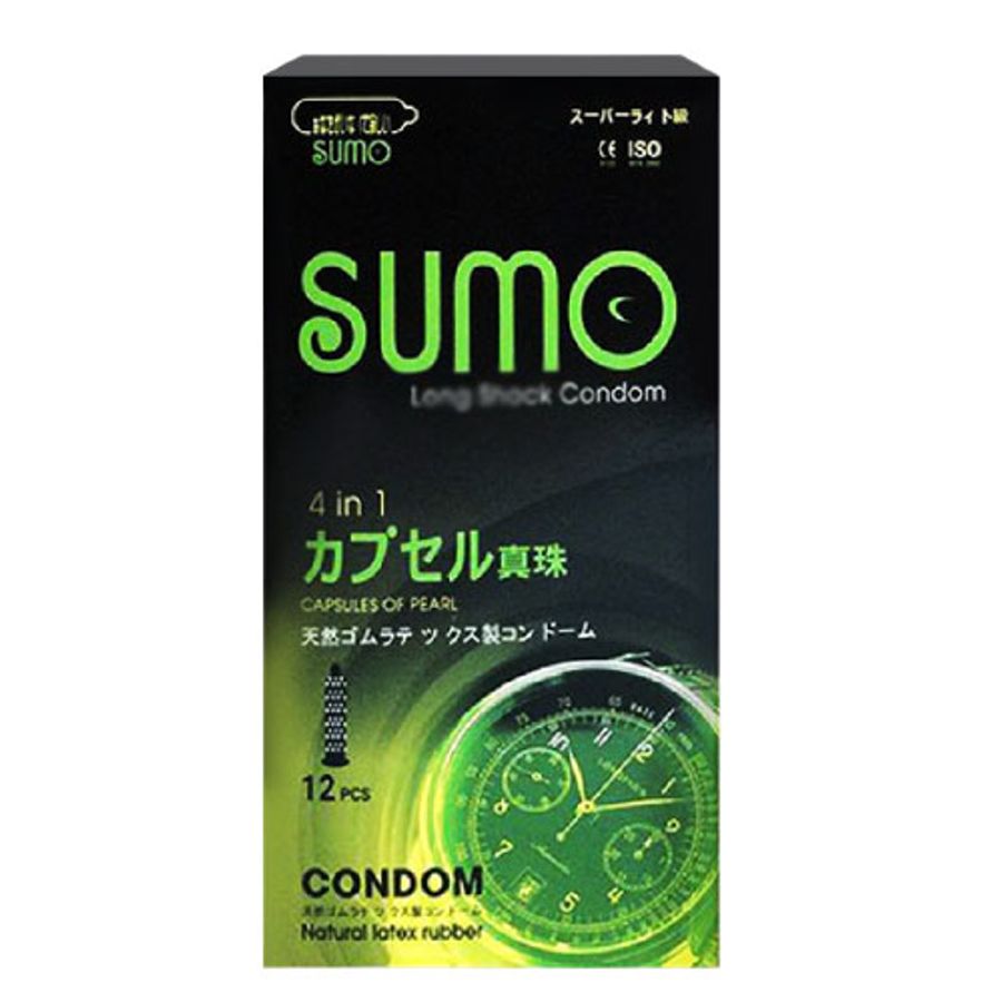 Bao Cao Su Sumo Nhật Bản 4in1 Có Gai