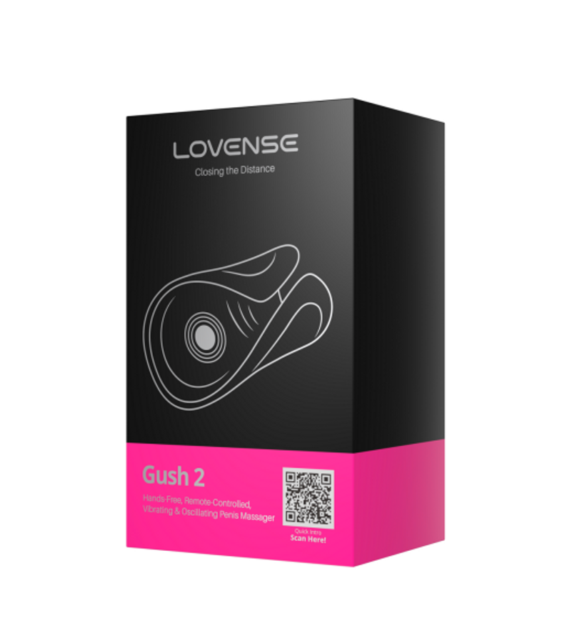 Vòng Đeo Dương Vật Lovense Gush 2 Điều Khiển Bằng App