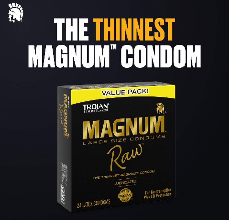 Bao Cao Su Trojan™ Magnum™ Raw™