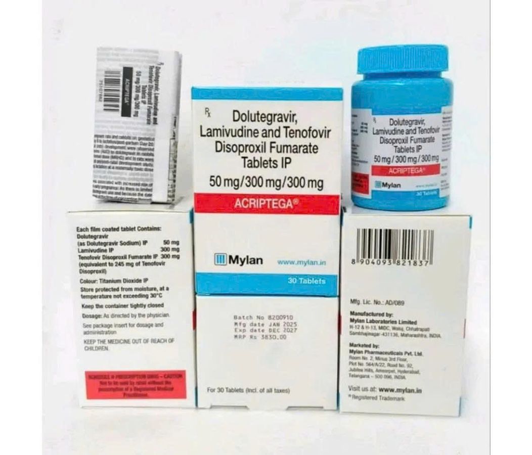 Viên uống PEP72h-ARV ACRIPTEGA ngừa HIV 72h và là ARV ức chế viru