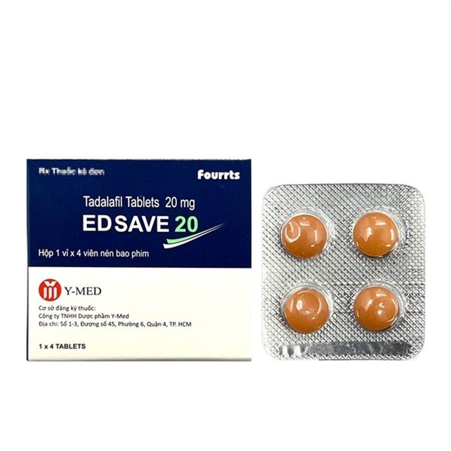 Viên uống cương dương tăng cường sinh lý nam giới Ed Save 20 - Hộ
