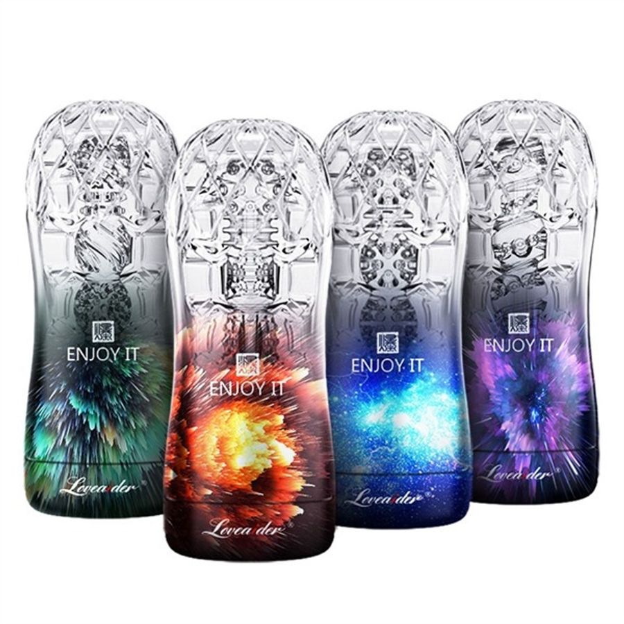 Cốc âm đạo trong suốt Loveaider Enjoy It tăng khoái cảm che tên k